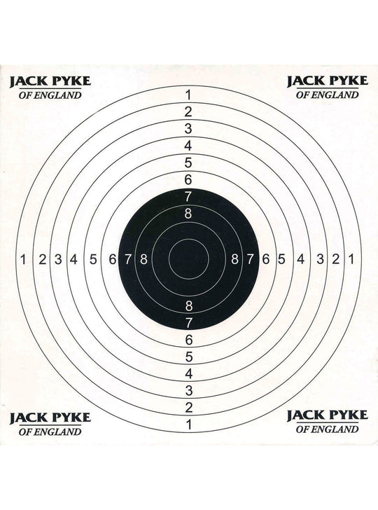 JACK PYKE Steel Paper Target Holder and Pellet Catcher Includes 10 tar ...